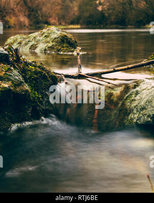 Winter at the Amper river Stock Photo - Alamy