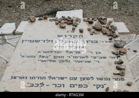 Grave of Baruch Goldstein Stock Photo - Alamy