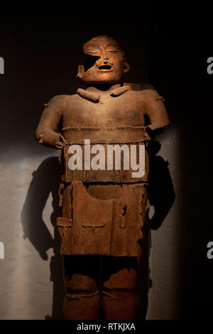 Aztec sculptures found on display at the Museum of Tenochtitlan near ...