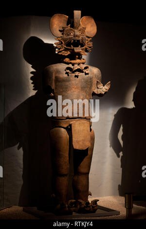Aztec sculptures found on display at the Museum of Tenochtitlan near ...