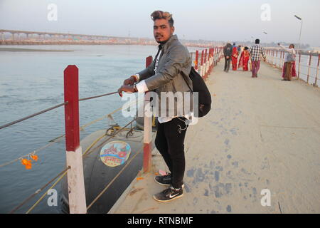 Smart model give best pose Stock Photo - Alamy