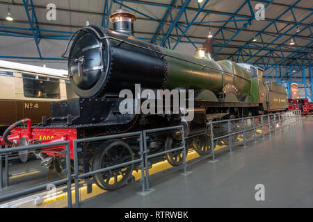 The GWR locomotive Lode Star on display at York Railway Museum Stock ...