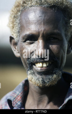 Somali Tribe Man With Red Beard, Turkana Lake, Loiyangalani, Kenya ...