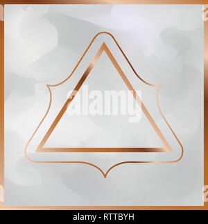 triangle golden victorian style Stock Vector Image & Art - Alamy