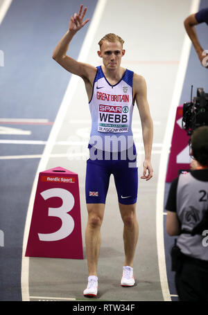 The start of the 800m final: (l-r) Great Britain's John Parlett, France ...