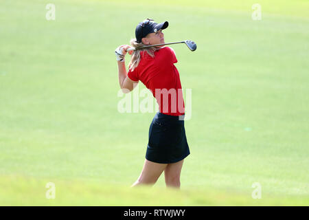 Amy Olson during the final round of the U.S. Women's Open golf ...