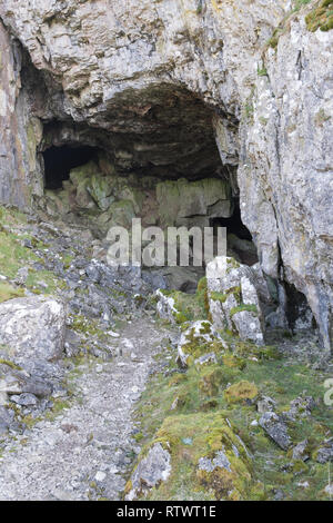 Victoria Cave at Langcliffe in the Yorkshire Dales,North Yorkshire,UK ...