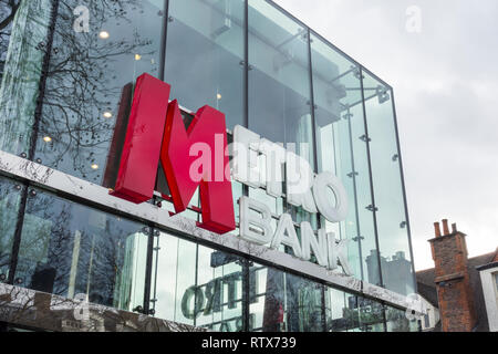 Signage outside Metro Bank Chiswick High Street, London, UK Stock Photo ...