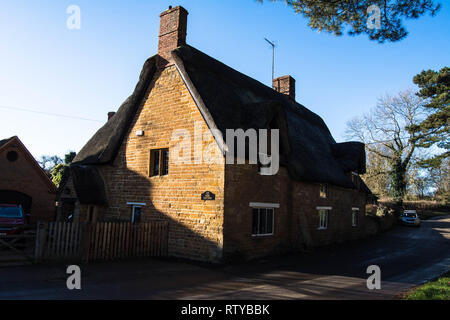 The village of Upper Harlestone Northamptonshire Stock Photo - Alamy