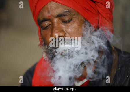 Lord Shiva Smoking Chillum