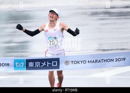 Tokyo, Japan. 3rd Mar, 2019. Birhanu Legese (ETH) Marathon : Tokyo ...