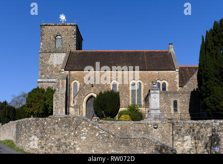St Mary's parish church, Storrington, West Sussex, England, UK Stock ...