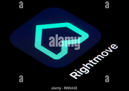 Rightmove logo and website close up Stock Photo: 39551521 - Alamy