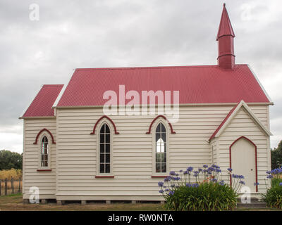 Historic Pirinoa Church, South Wairarapa, New Zealand Stock Photo - Alamy