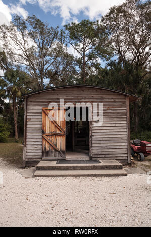 Small Machine Shop, Koreshan State Park, Corkscrew Road, Estero ...