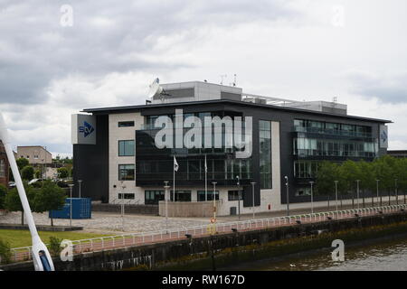 STV, Scottish Television, building, Glasgow Riverside, Glasgow Quay ...