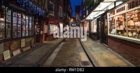 Little Shambles, Streets of York, Yorkshire, Great Britain Stock Photo ...