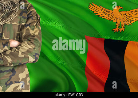 Military police with the Zambian Defense Force during exercise Southern ...