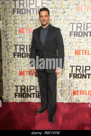 David Alan Basche attends Netflix Triple Frontier World Premiere at ...