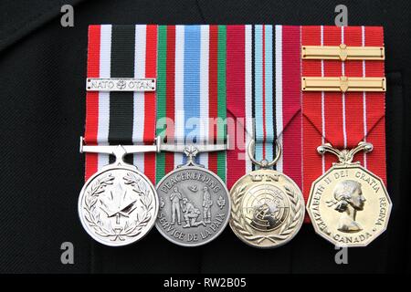 Military Award Ribbons Isolated on White Background Stock Photo - Alamy