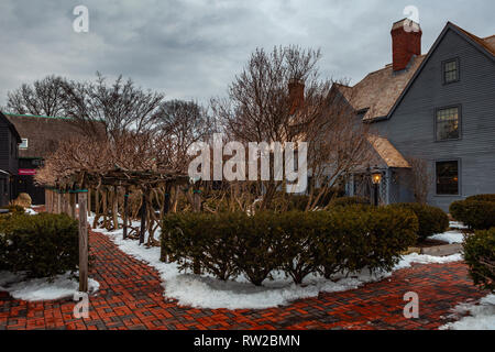 The House of the Seven Gables (which inspired the novel by Nathaniel ...