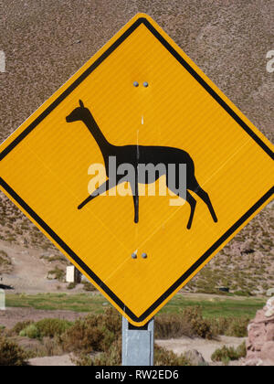 Road sign in Chile 2019 Stock Photo - Alamy