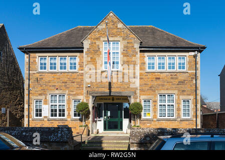 Uppingham Town Hall, Rutland Stock Photo - Alamy