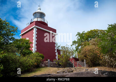 Phare de la Caravelle, built in 1861, a lighthouse along Martinique's ...