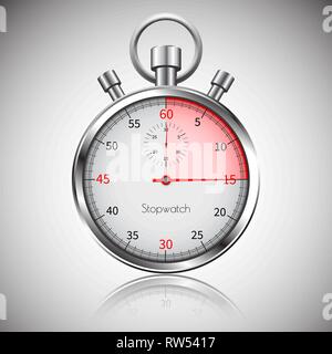 15 seconds Countdown Timer icon set. time interval icons. Stopwatch and time measurement. Stock ...