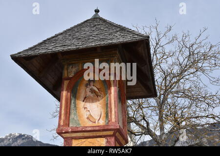 Sankt Stefan, St. Stefan, Gailtal, Kärnten, Bildstock, Armesünderkreuz ...