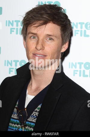 Eddie Redmayne seen during the Into Film Awards 2019 at the Odeon Luxe ...