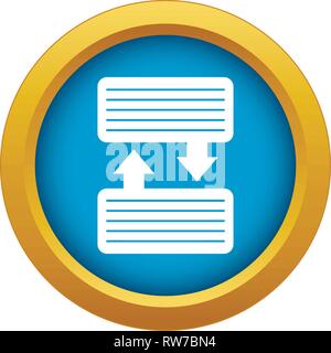 Infographic blocks with arrows icon, simple style Stock Vector Image ...