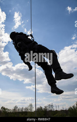 Dead body of special forces operator killed during a special operation ...