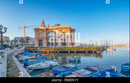Teatro Margherita theater in downtown of Bari, the capital city of the ...