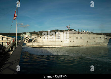SANTA RITA, Guam (March 2, 2019) Boatswain’s mate 3rd Class Yaw Sarpong ...