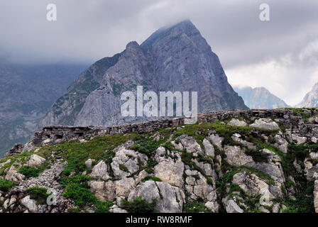 Kleiner Pal (Italian : Pal Piccolo), Carnic Alps. WWI, The Austro ...