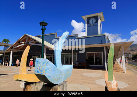 Outlets of Maui, Lahaina, Maui Island, Hawaii, USA Stock Photo - Alamy