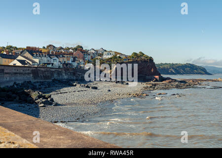 watchet village town somerset england uk Stock Photo - Alamy