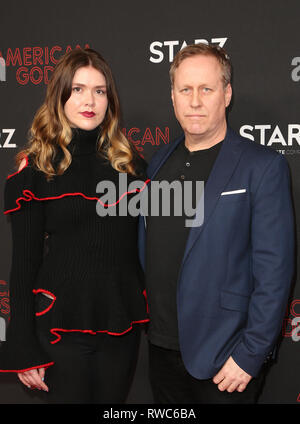 LOS ANGELES - MAR 5: Gala Avary, Roger Avary at the "American Gods ...