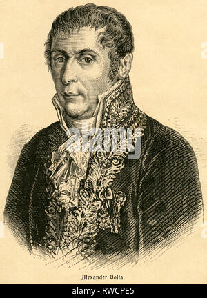 Alessandro Volta (Como ,1745-1827). Italian physicist known especially ...