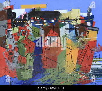 Painting by Kane Cunningham Stock Photo - Alamy