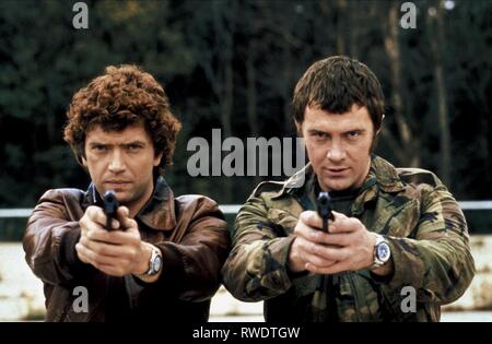 THE PROFESSIONALS MARTIN SHAW as Doyle, LEWIS COLLINS as Bodie Stock ...