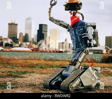 JOHNNY FIVE, SHORT CIRCUIT 2, 1988 Stock Photo - Alamy