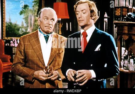 Director JOSEPH L. MANKIEWICZ and LAURENCE OLIVIER in costume as Andrew ...