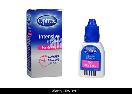 Optrex Eye Drops Stock Photo - Alamy