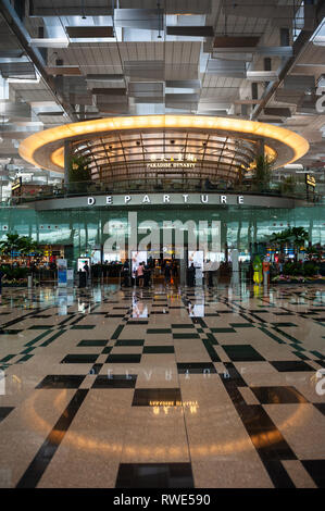 Singapore, Republic of Singapore, Terminal 3 at Singapore's Changi ...
