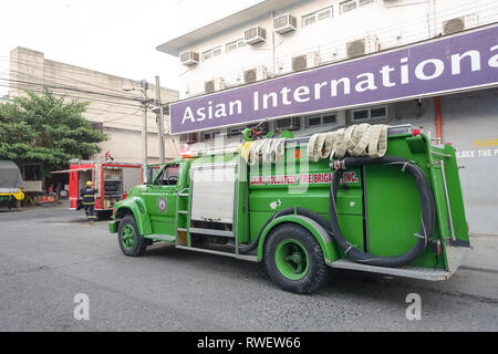 Fire Truck in Manila, Philippines Stock Photo - Alamy