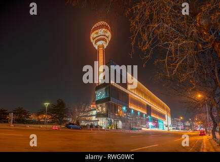 Atakule tower Ankara Turkey Stock Photo - Alamy