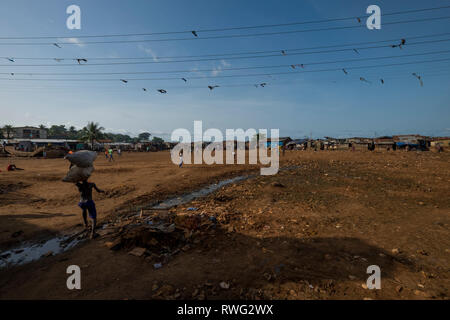 Kroo bay, Freetown, Sierra Leone Stock Photo - Alamy