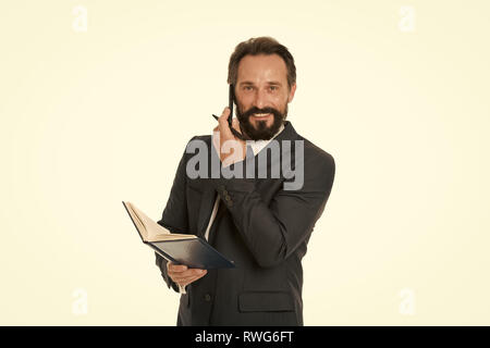 Before call write down information must convey and anything need ask ...